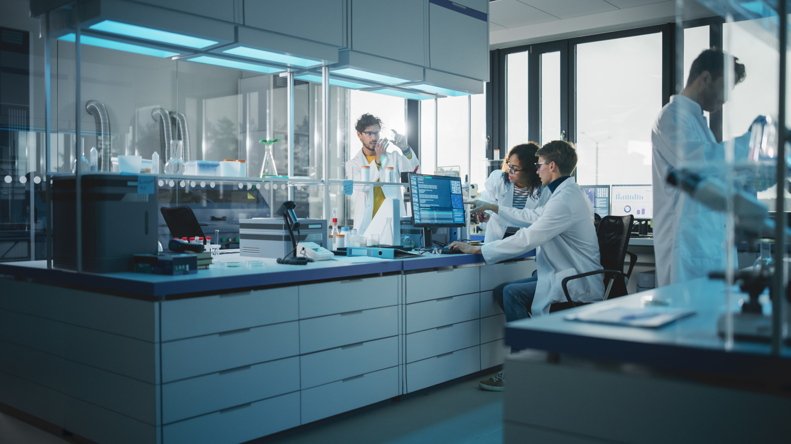 Microscopy Lab for Rolls-Royce PLC’s Site Improvement